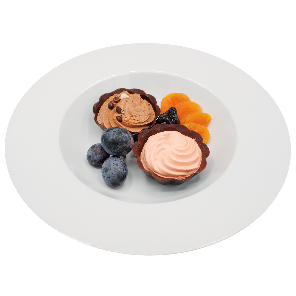 Chocolate Shell filled with Mousse